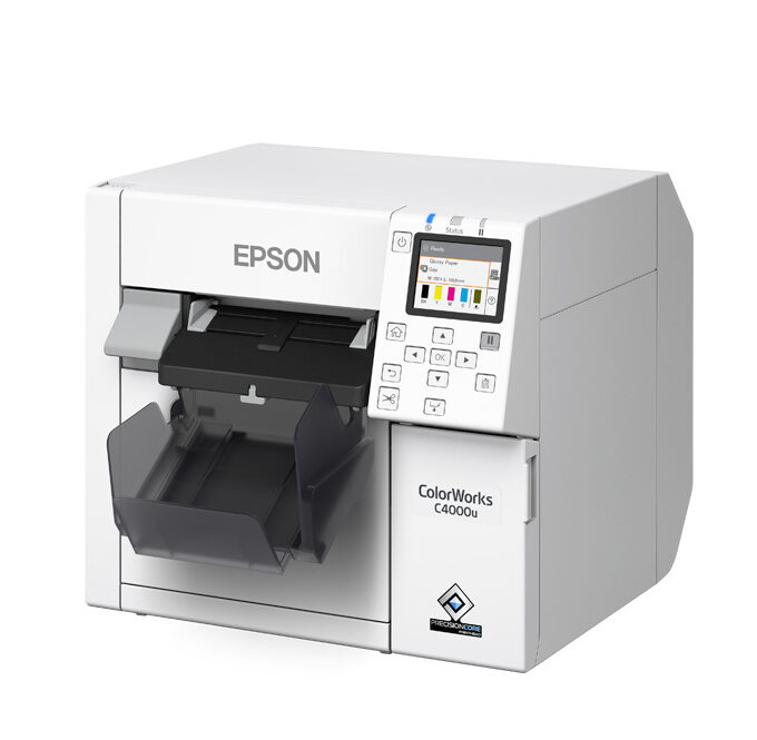 EPSON ColorWorks CW-C4050 數位噴墨標籤印刷機 : 強亞貿易股份有限公司